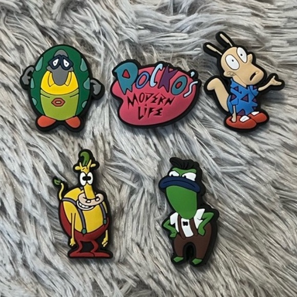 CROCS | Jewelry | Rockos Modern Life Croc Charm Set | Poshmark